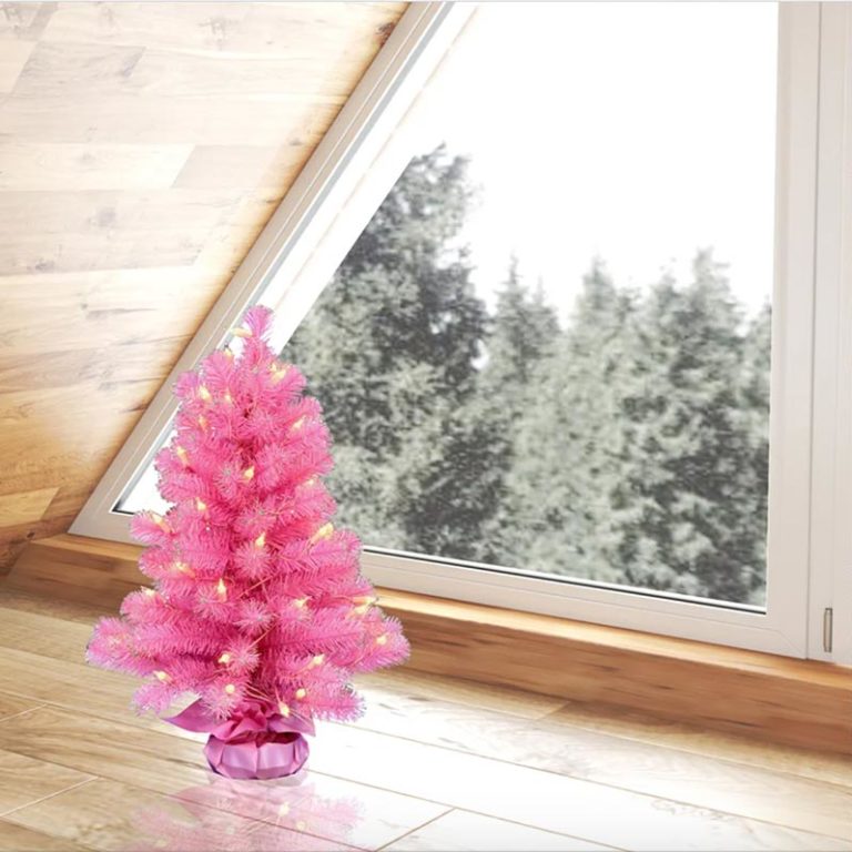 18 Best Pink Christmas Tree - The Homey Space