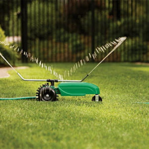 The Best Above-Ground Sprinkler System - The Homey Space