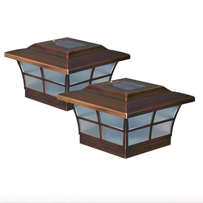 The 11 Best Solar Fence Post Lights - The Homey Space