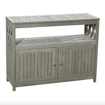 The Best Outdoor Buffet Table For Outdoor Entertaining - The Homey Space