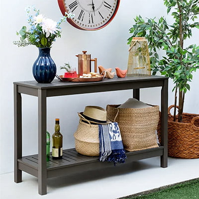 The Best Outdoor Buffet Table For Outdoor Entertaining - The Homey Space