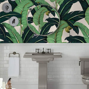 Transform Your Bathroom Into A Jungle Oasis With These 15 Jungle ...