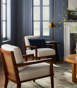 20 Chic Accent Cane Chair Styles For Every Space - The Homey Space