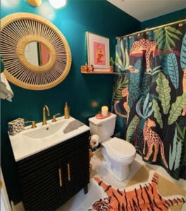 Transform Your Bathroom Into A Jungle Oasis With These 15 Jungle ...